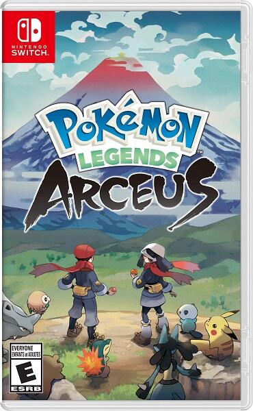 Pokemon Legends Arceus Printed Cover Art Jeux Le Magot