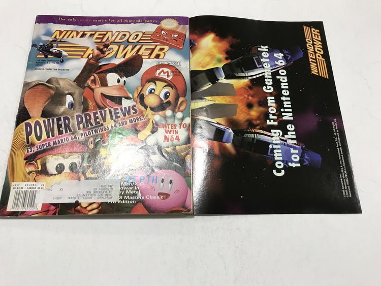 NINTENDO POWER GAMER MAGAZINE VOLUME 86 WITH POSTER - E3 1996 (usagé ...