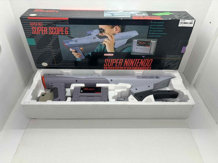 SUPER SCOPE 6 W/ GUN (WITH BOX) – Jeux+ Le Magot