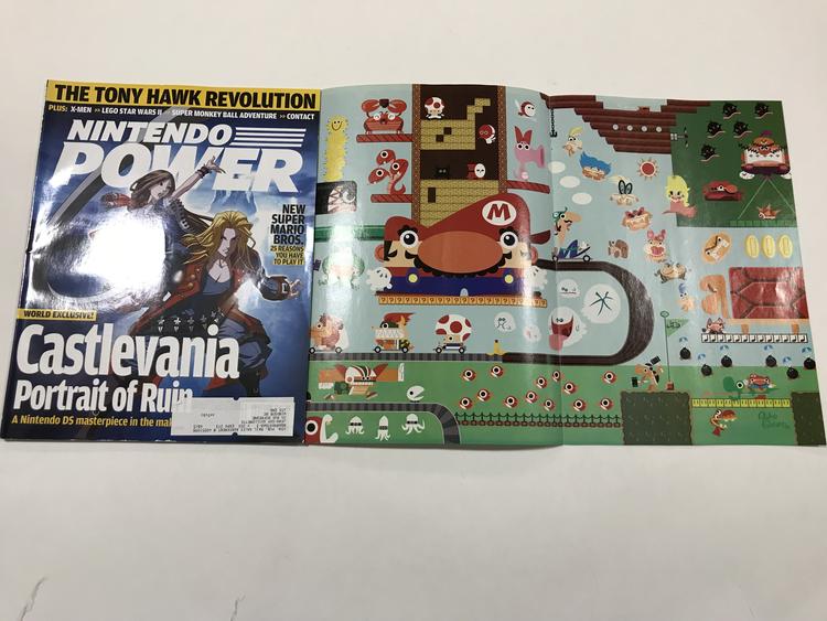 NINTENDO POWER GAMER MAGAZINE VOLUME 204 WITH POSTER - CASTLEVANIA POR ...