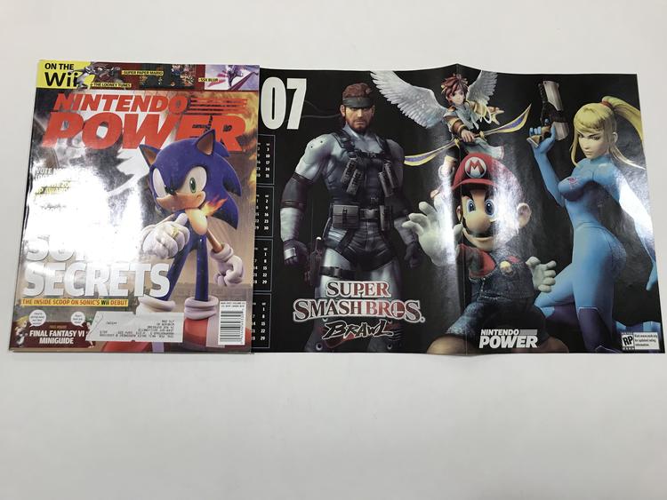 NINTENDO POWER GAMER MAGAZINE VOLUME 213 WITH POSTER - SONIC AND THE S ...