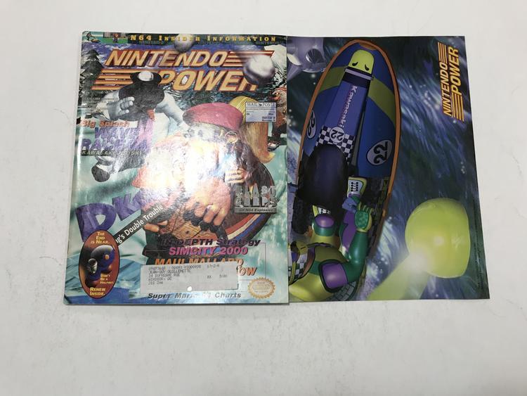 NINTENDO POWER GAMER MAGAZINE VOLUME 90 WITH POSTER - DONKEY KONG COUN ...