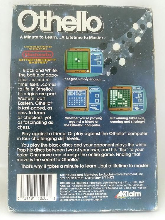 OTHELLO (COMPLETE IN BOX) – Jeux+ Le Magot