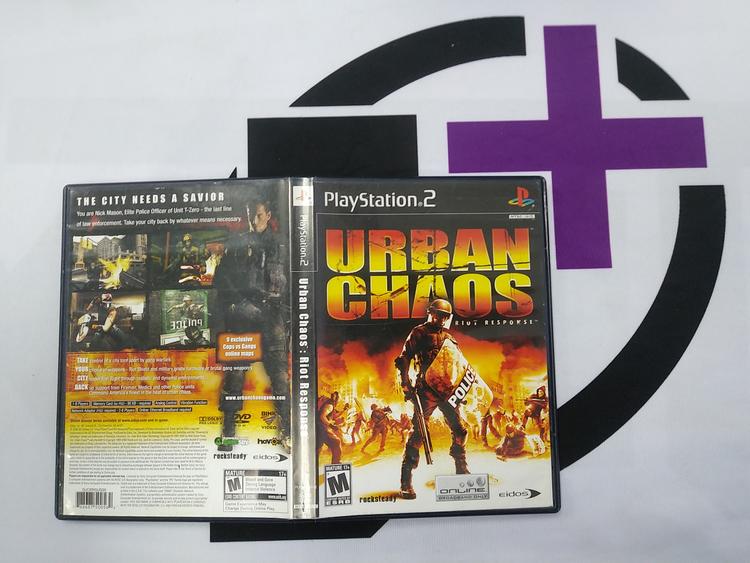 PS2 Urban Chaos Riot Response (Box Only) – Jeux+ Le Magot