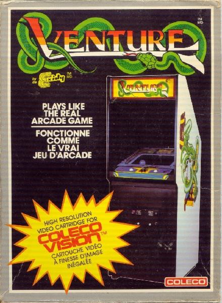 COLECOVISION VENTURE – Jeux+ Le Magot