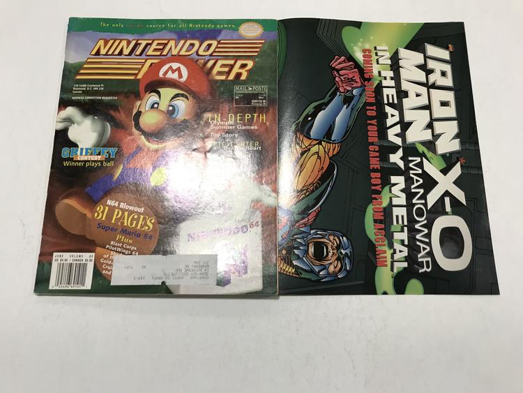 NINTENDO POWER GAMER MAGAZINE VOLUME 85 WITH POSTER - SUPER MARIO 64 ...