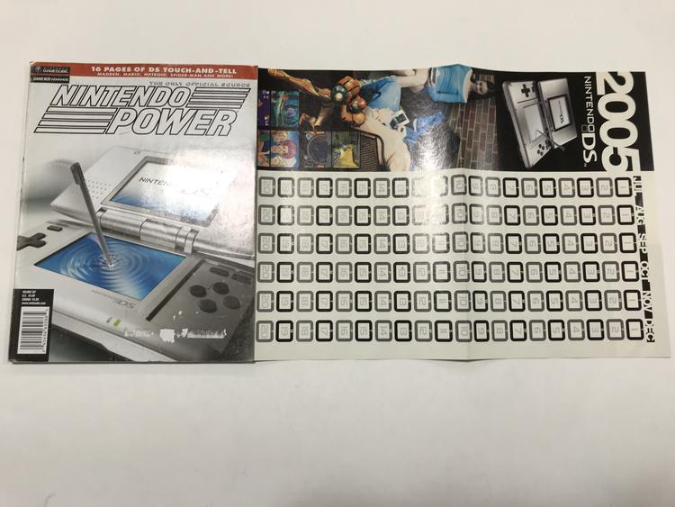 NINTENDO POWER GAMER MAGAZINE VOLUME 187 WITH POSTER - NINTENDO DS ...