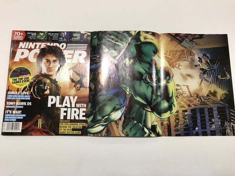 NINTENDO POWER GAMER MAGAZINE VOLUME 196 WITH POSTER - HARRY POTTER AN ...