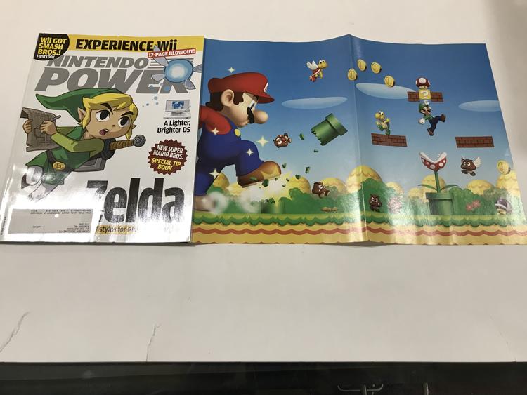 NINTENDO POWER GAMER MAGAZINE VOLUME 205 WITH POSTER - ZELDA PHANTOM H ...