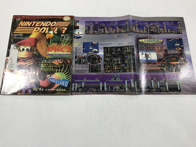 NINTENDO POWER GAMER MAGAZINE VOLUME 79 WITH POSTER - DONKEY KONG COUN ...