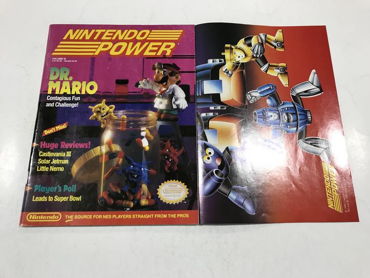 NINTENDO POWER GAMER MAGAZINE VOLUME 18 WITH POSTER - DR MARIO (usagé ...