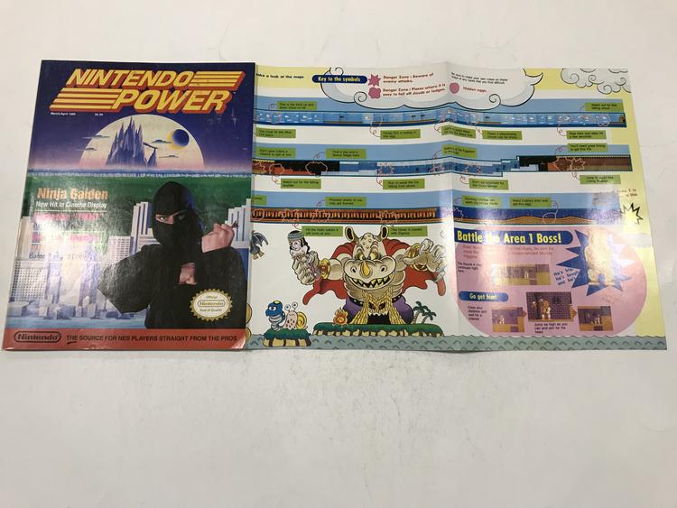 NINTENDO POWER GAMER MAGAZINE VOLUME 5 WITH POSTER - NINJA GAIDEN (usa ...