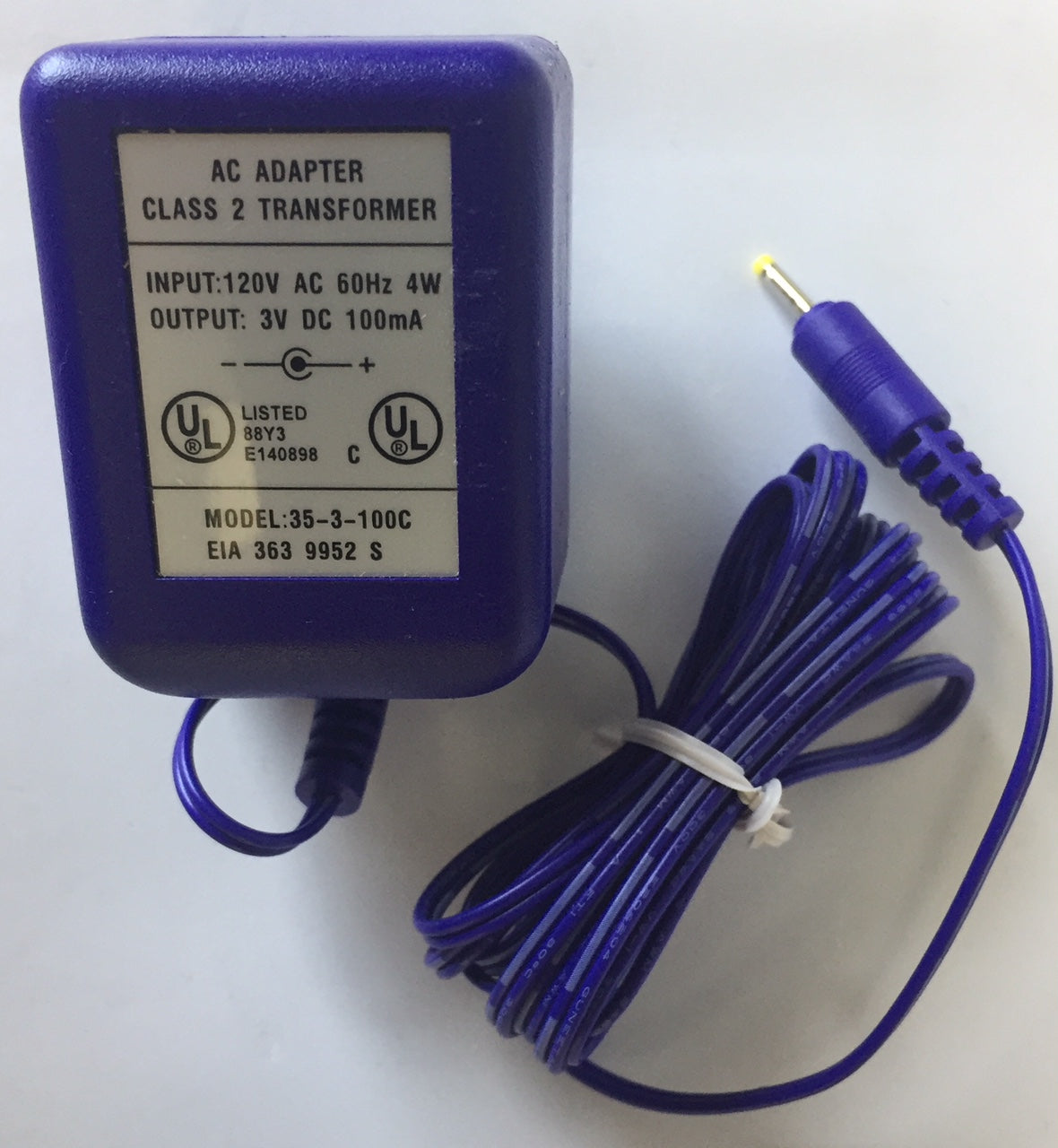 AC ADAPTER (GAMEBOY COLOR) – Jeux+ Le Magot
